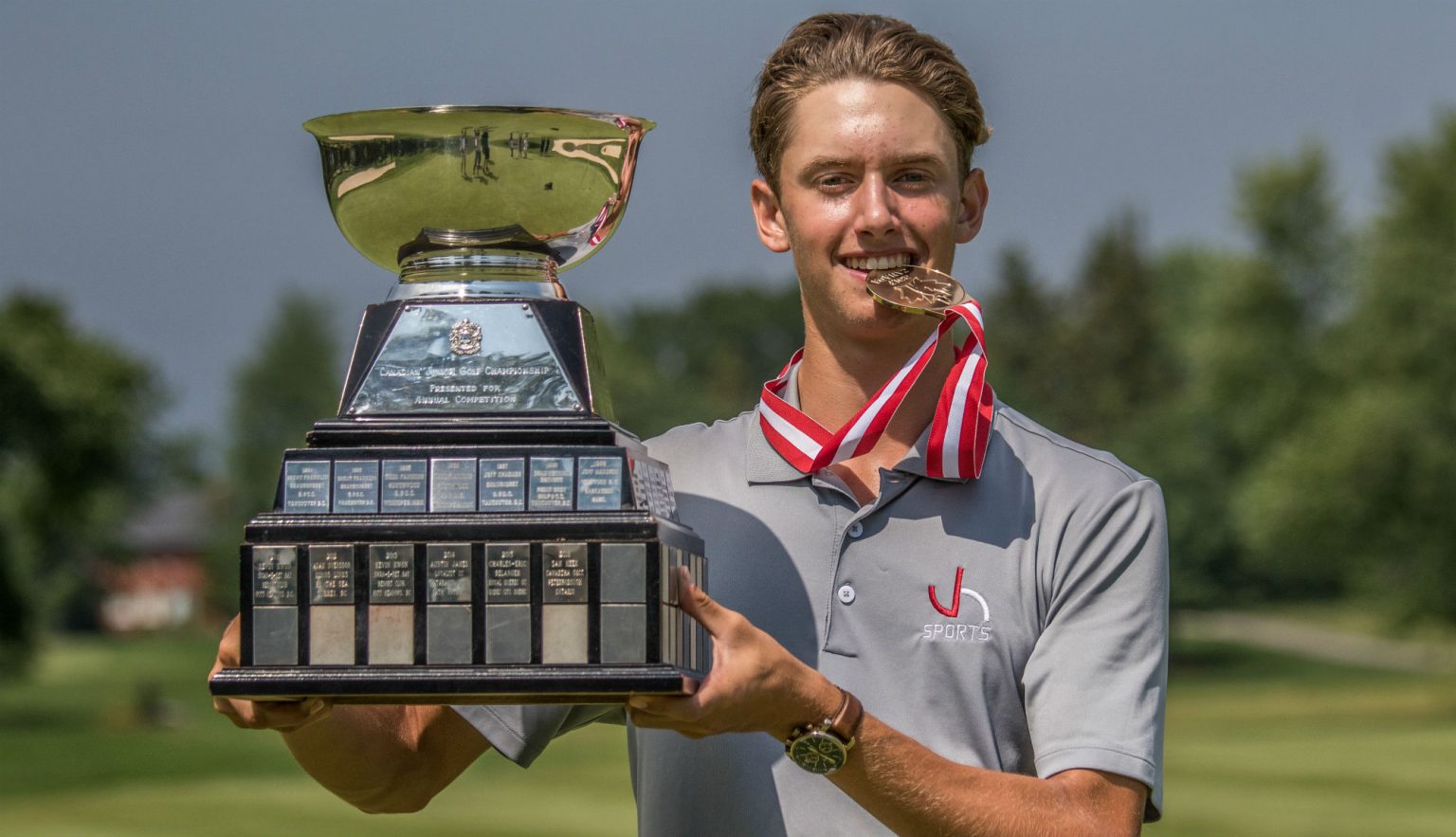 Calvin Ross becomes first New Brunswick golfer to win Canadian Junior ...