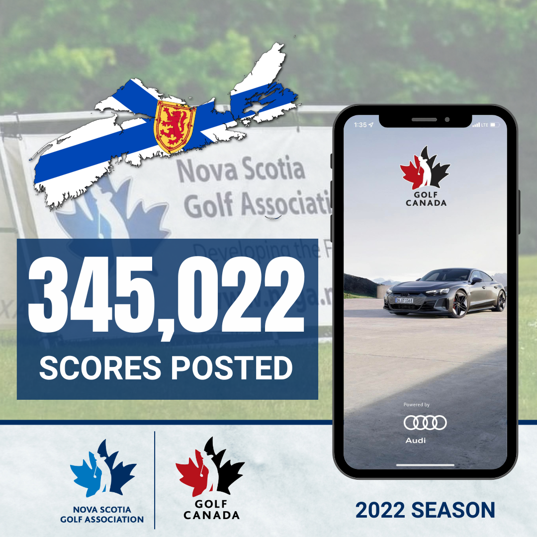 345,022 scores were posted by NSGA Members during the 2022 season ...
