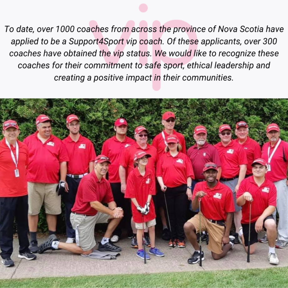 Support4Sport VIP Coach – Craig Faulkner - Golf Nova Scotia