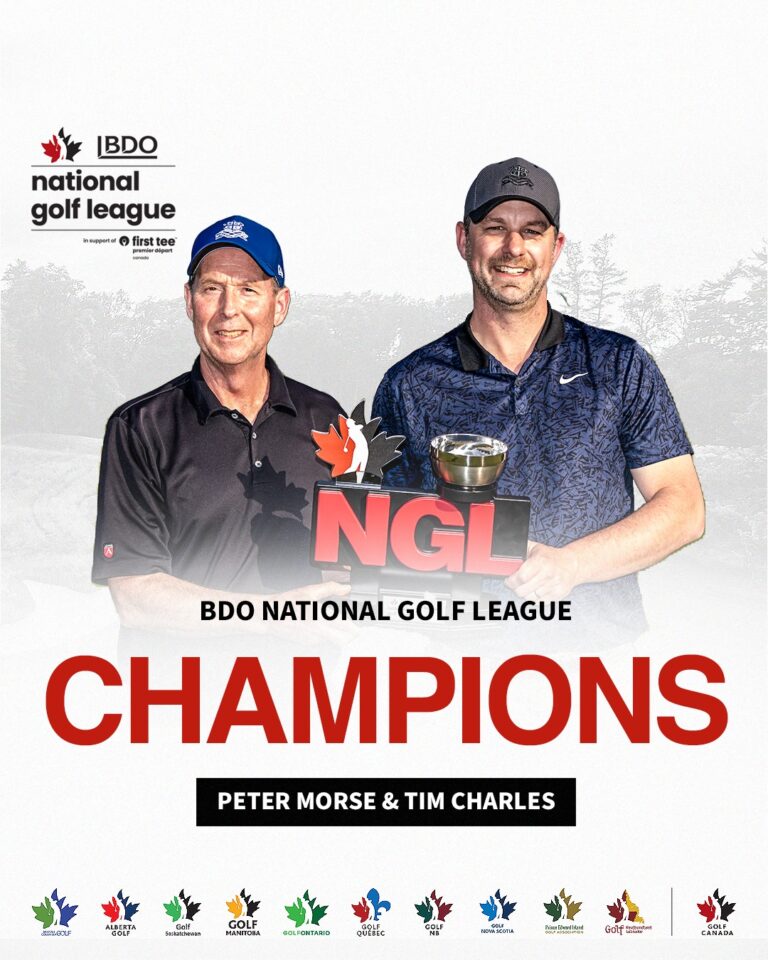 Tim Charles and Peter Morse from KenWo Golf Club, captured the ...