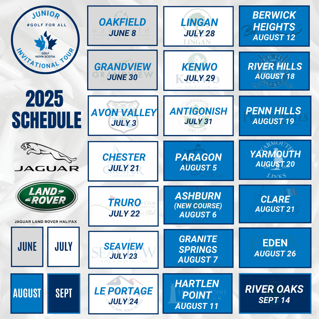 Junior Invitational Tour - Golf Nova Scotia