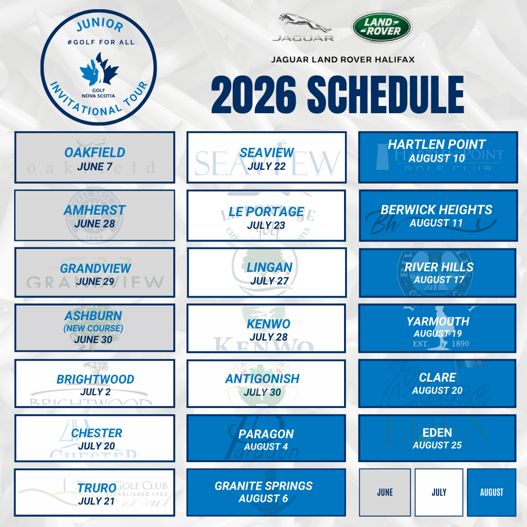 Junior Invitational Tour - Golf Nova Scotia